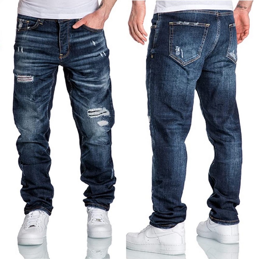 Jeans Herr 529 kr - Destroyed herrjeans - Byxor | JHNSport