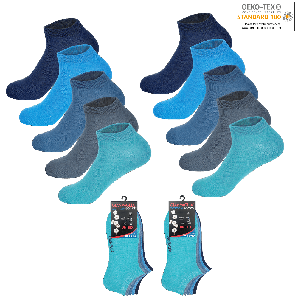 Färgade strumpr 10 par 119 kr - Dam & Herrstrumpor | JHNSport