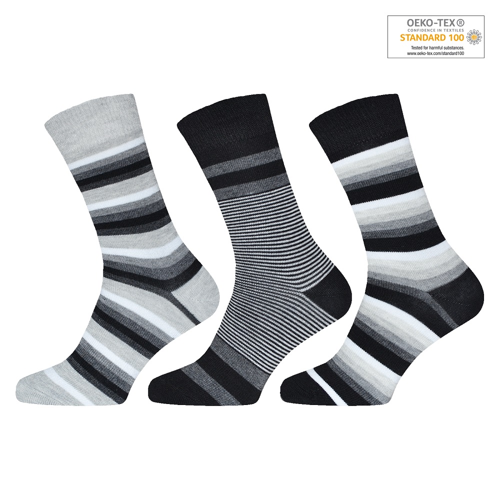 12 par strumpor 165 kr - Finstrumpor randiga | JHNSport