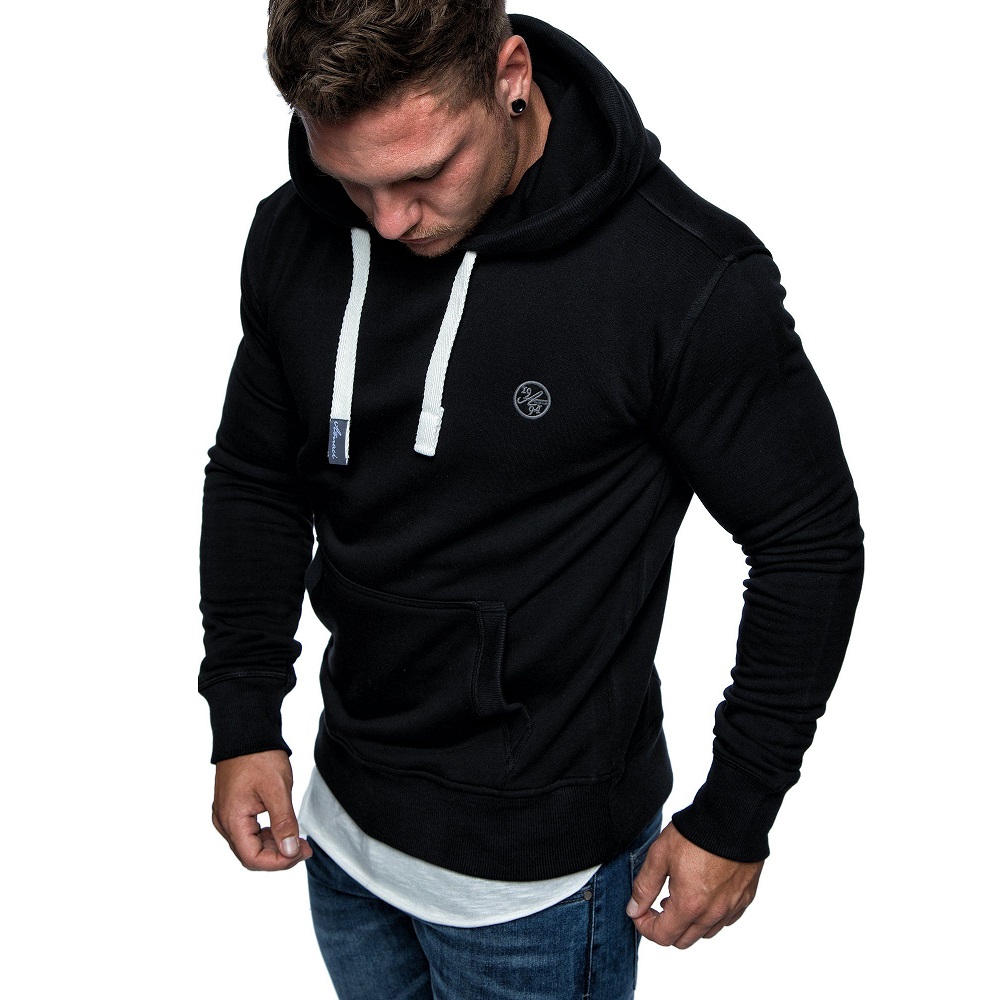 Svart Hoodie Herr 459 kr - Herrtröja med luva | JHNSport