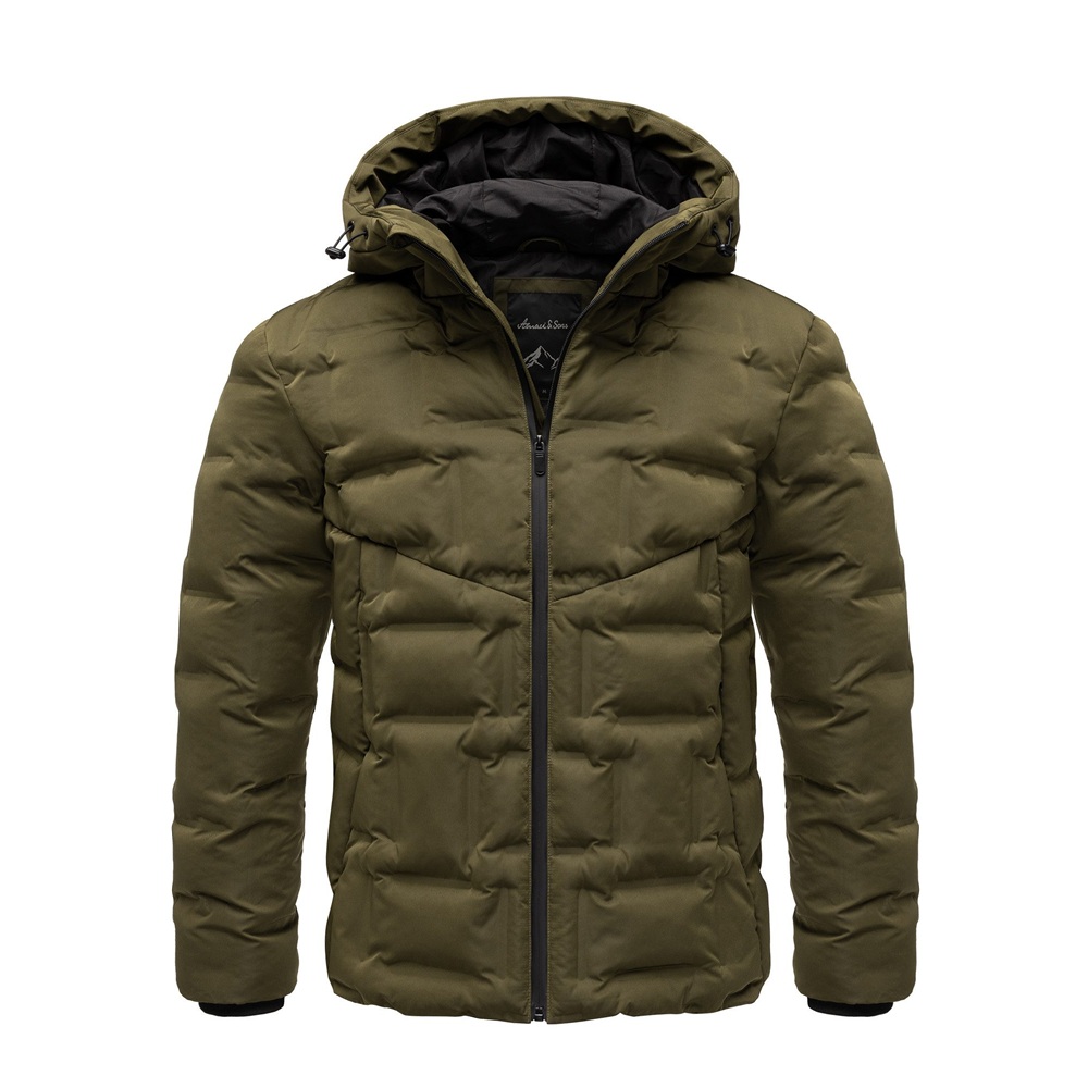Vinterjacka Herr Grön – Amaci & Sons Herrjacka | JHNSport